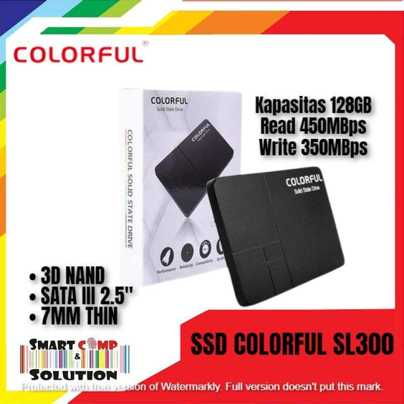 Jual SSD Colorful SL300 128GB SATA 2.5 Original - SSD PC Laptop Mini PC ...