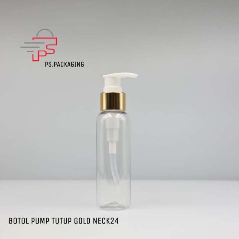 Jual Botol 100ml Plastik Tutup Pump / Botol Sabun 100ml / Botol Pump Lotion di Seller PUTRA ...