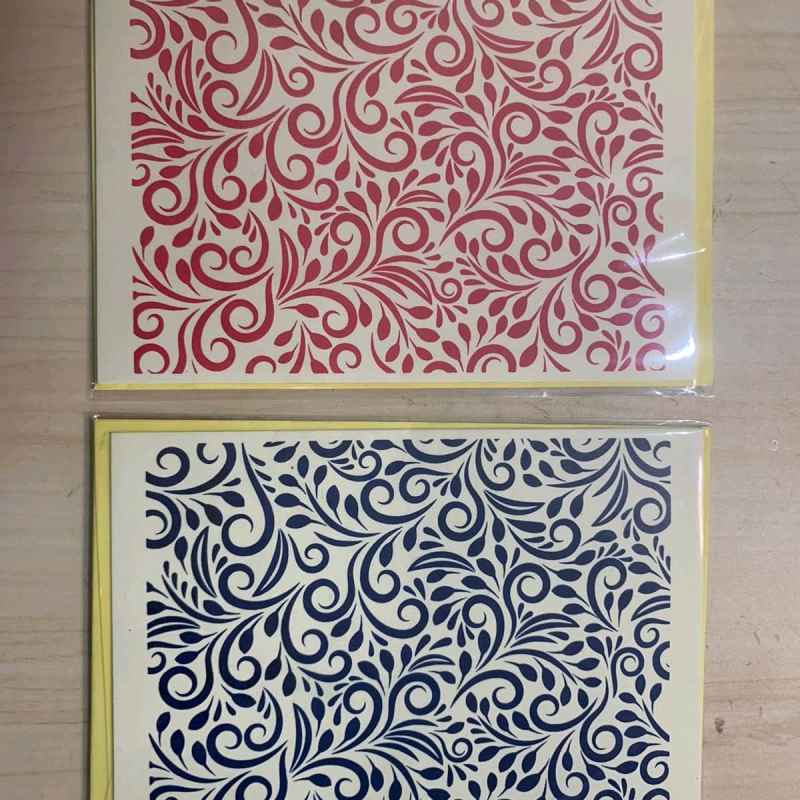 Jual kartu ucapan Exclusive printing/sablon di Seller mnop store ...