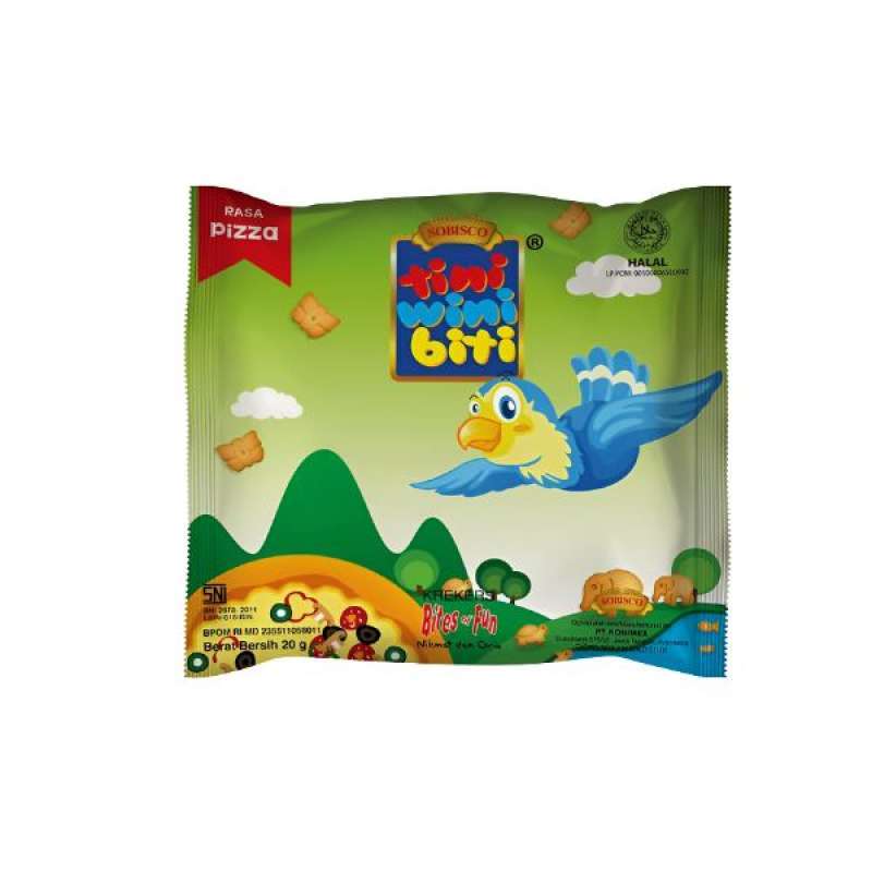 Jual Tini Wini Biti biskuit mini bentuk hewan 18 gram (1pack 10pcs ...