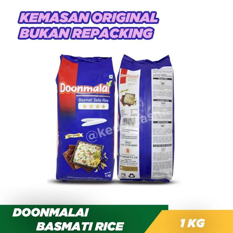 Promo Beras Basmati 1kg Doonmalai Diskon 31% di Seller Kedai Hasna ...