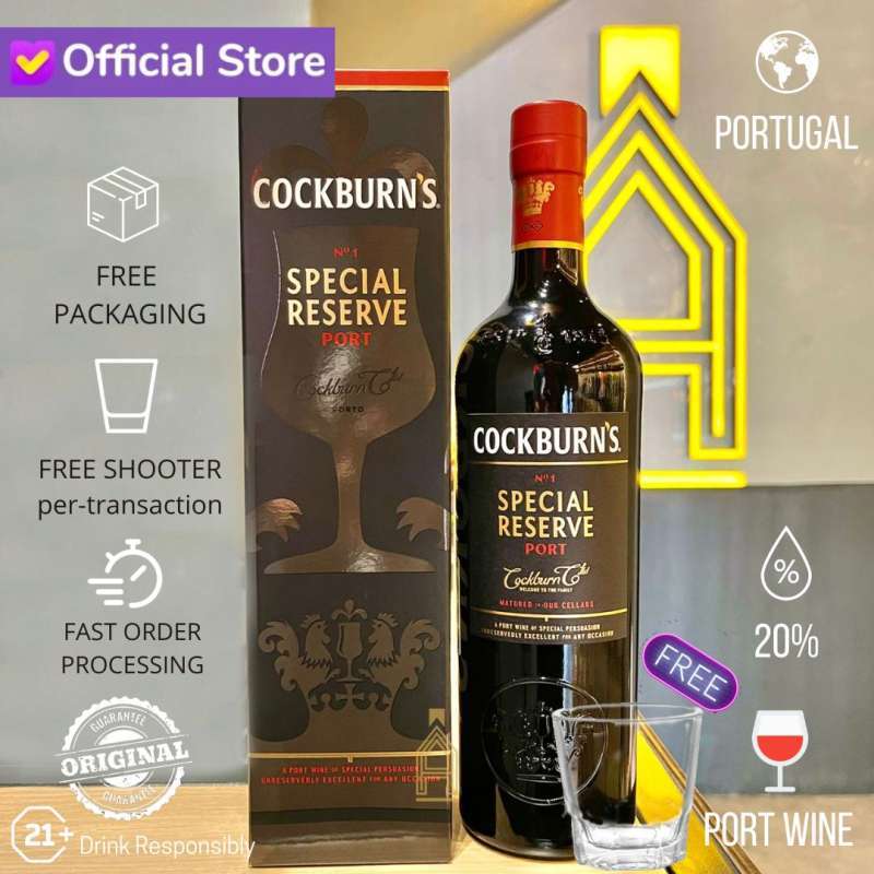 Jual Original Cockburn's Cockburn Cockburns Special Reserve Port Red ...