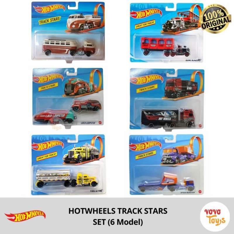 Jual Hot Wheels Track Stars Vw Mercedes Fuel Speed Blaster Blazers ...
