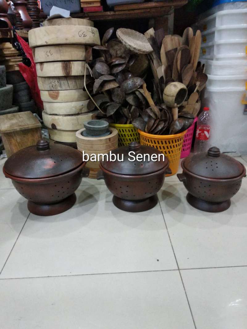 Promo Bakul nasi tanah liat/sangku nasi gerabah (kanan)kecil no.3 Diskon 13% di Seller Odettee ...