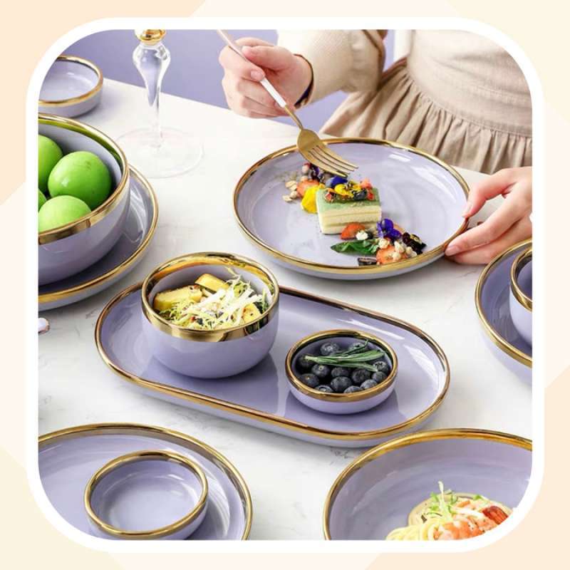 15 Rekomendasi Piring Keramik Cantik dan Mewah! (2023)