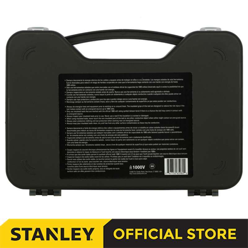 Promo Stanley Electrical Screwdriver Vde Set / Obeng Listrik Vde 7pcs ...