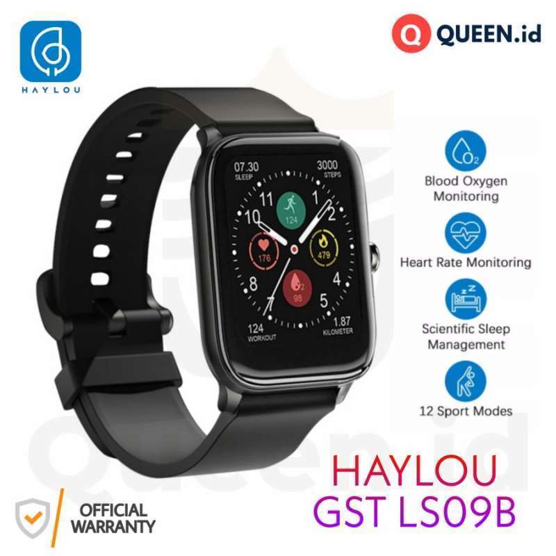 Promo HAYLOU GST LS09B Smartwatch Sport SpO2 Smart Watch IP68 Full HD 1 ...