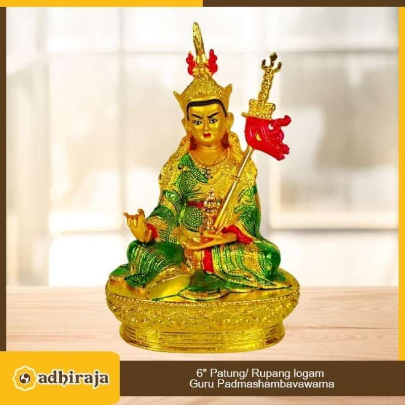 Jual Rupang Patung Arca Logam Guru Padmashambavawarna Warna 6 di Seller ...