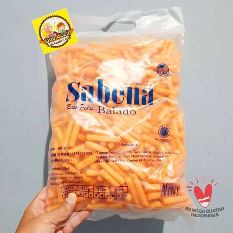 Jual Snack Stik Balado Sabena [360g] Duo Bocil Snack di Seller UMKM Duo ...