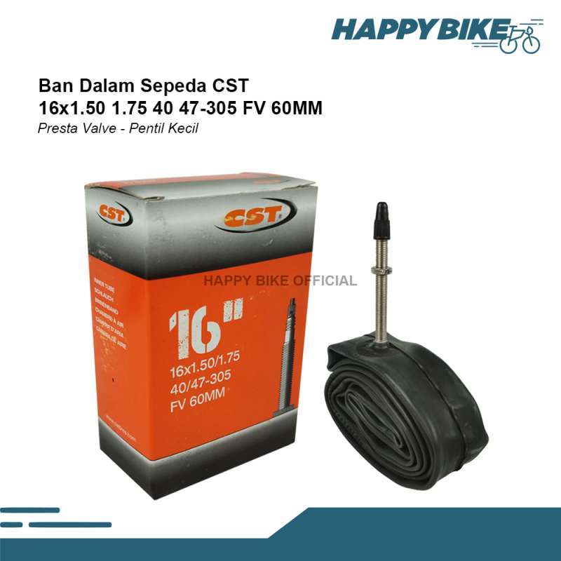 Promo CST Tube Ban Dalam Sepeda Lipat Kids Bike 16 x 1.50/1.75 /FV/60mm Diskon 20% di Seller ...