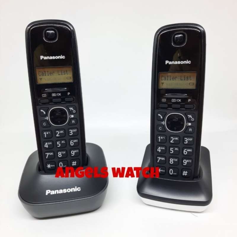 Jual Telepon Wireless Panasonic Kx-Tg1612 (2 Handset) ( Hitam Putih) di Seller Kerrin Store ...