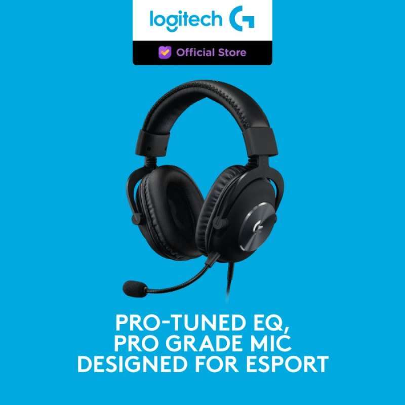 Promo Logitech Pro Gaming Headset Surround Sound, Noise Cancelling E ...