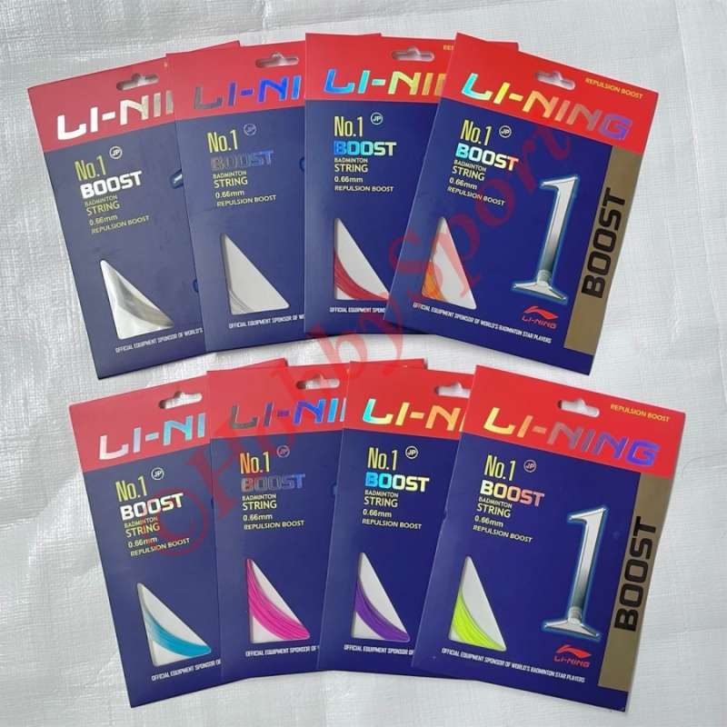 Jual LINING NO 1 BOOST SENAR BADMINTON ORIGINAL di Seller SUKSES SPORT ...