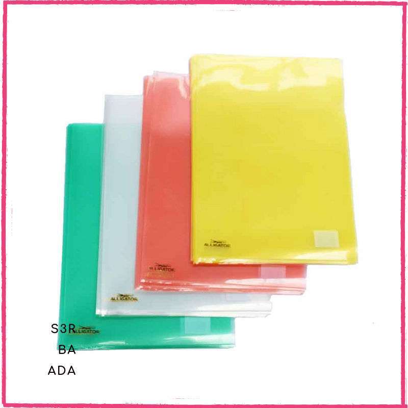 Jual Alat tulis Map File A4 Alligator map serbaguna dan praktis kertas ...