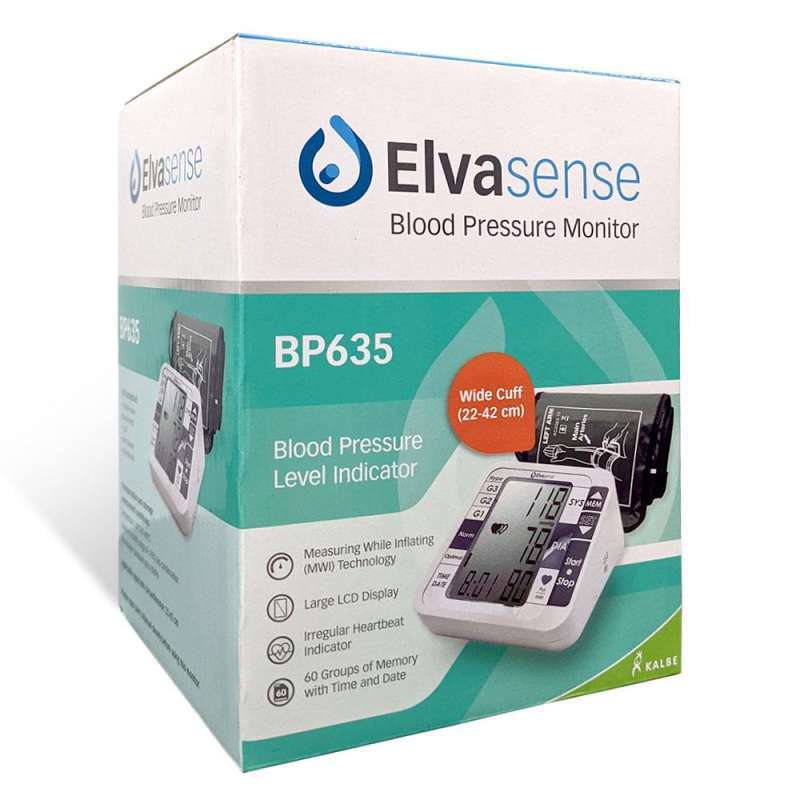 Promo Elvasense BP635 Blood Pressure Monitor Tensimeter Tensi BP 635 ...