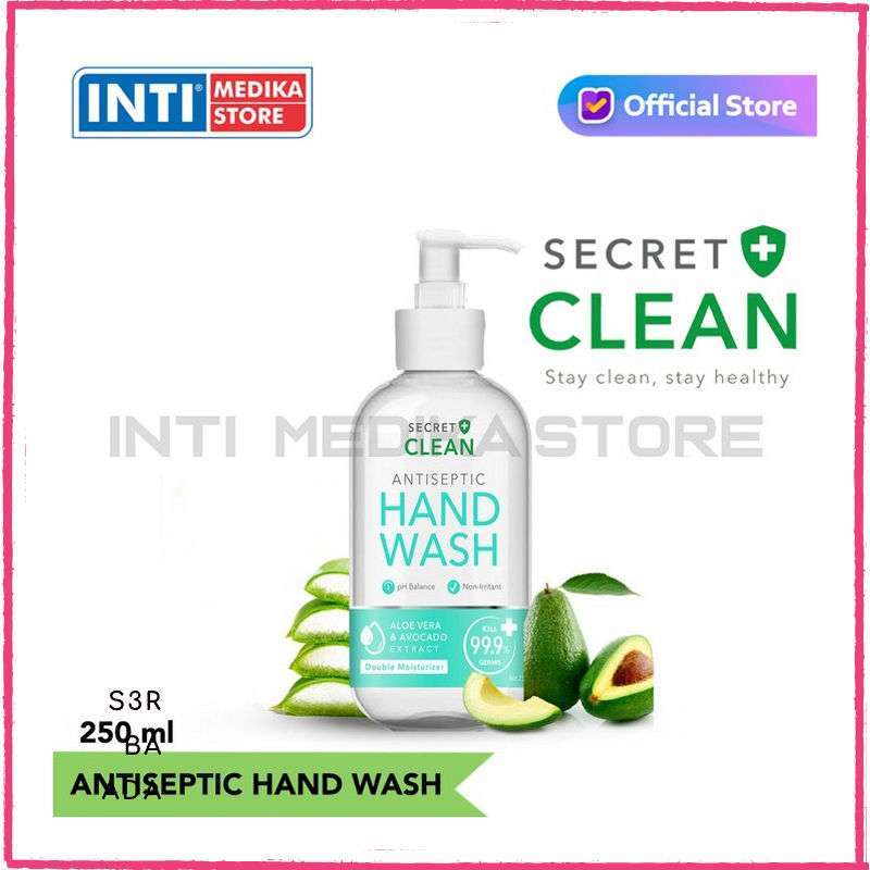 Jual Perlengkapan medis SECRET CLEAN - Hand Wash Antiseptic 250 ml ...