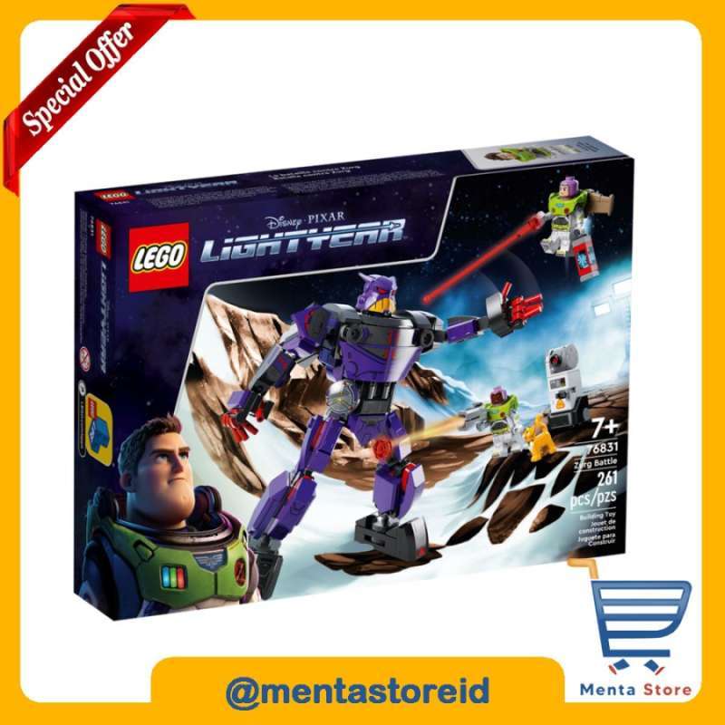 Promo LEGO Lightyear 76831 Zurg Battle Disney Pixar Buzz Toy Story ...
