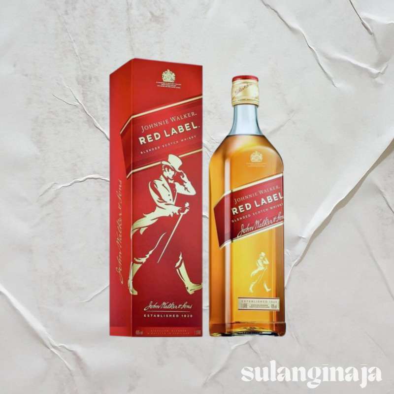 Jual Johnnie Walker Red Label 1 Liter Termurah - Harga Grosir Terupdate ...