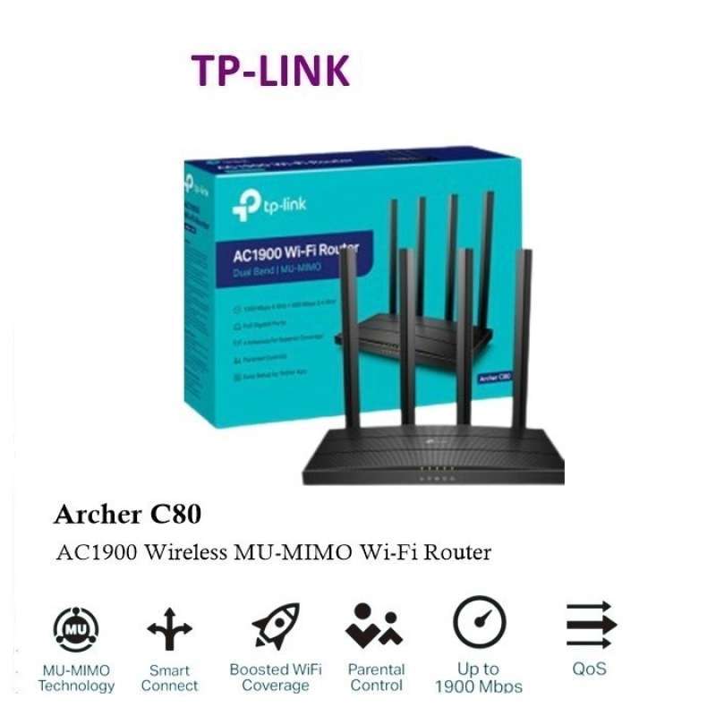 Jual Tp-link Archer C80 Ac1900 Wifi Router Tplink Archerc80 Di Seller ...