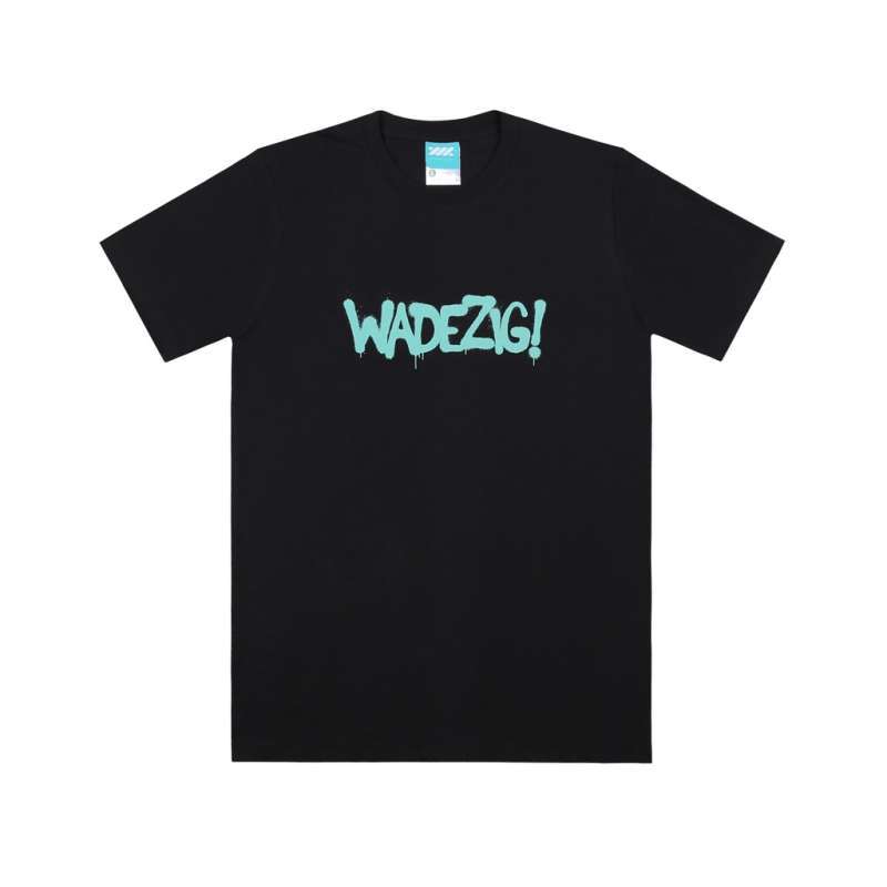 Promo WADEZIG! KAOS PRIA DISTRO WDZG! DRIPS BLACK ORIGINAL - L Diskon ...