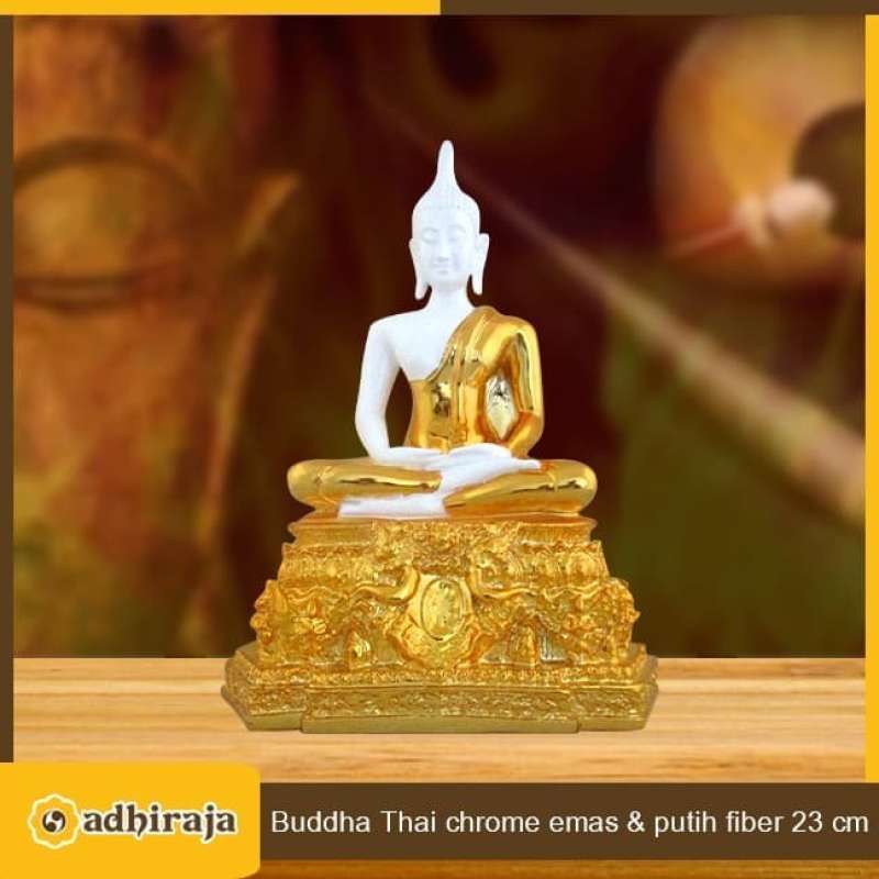 Jual Rupang Patung Arca Buddha Sakyamuni Se Cia Mo Ni Fo Thai Fiber ...