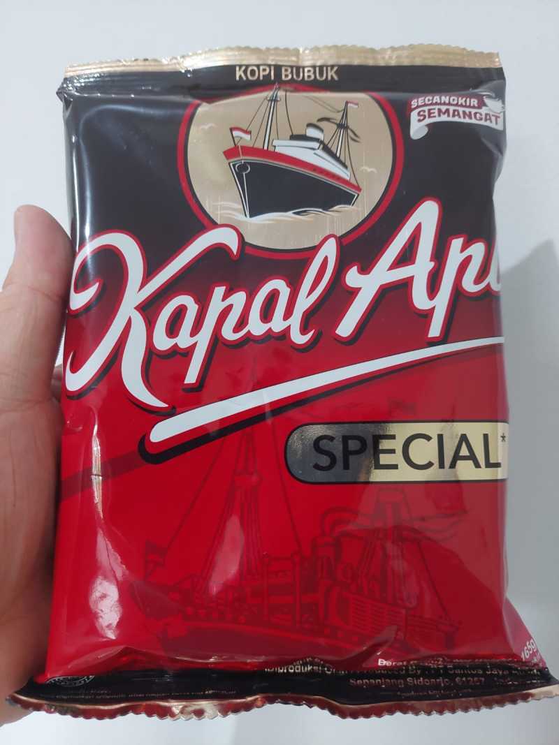 Jual 165gr Kapal Api Special Kopi Bubuk Secangkit Semangat Coffee ...