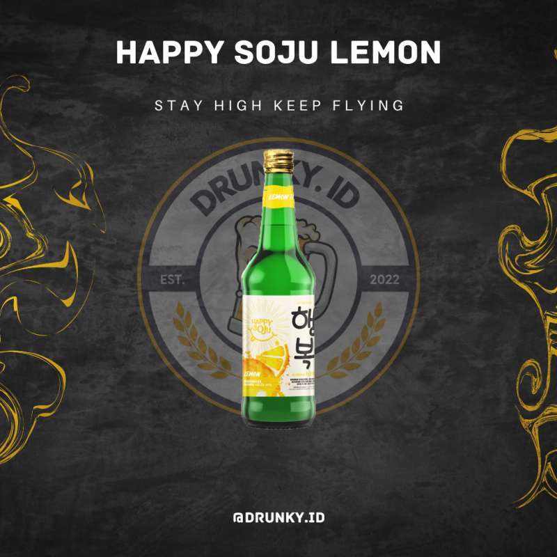 Jual Happy Soju Indonesia Rasa-Rasa (Lychee, Mango, Peach, Green Grape ...