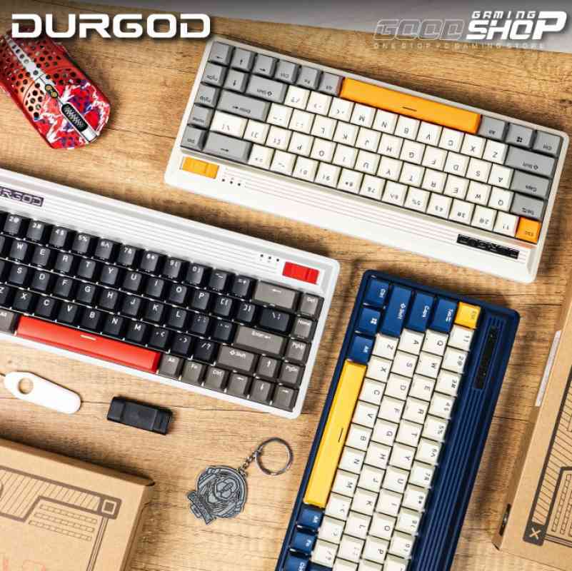 Promo Durgod Fusion Wireless Mechanical Keyboard - Old Fashion Diskon ...