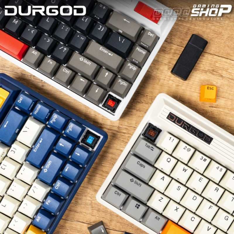 Promo Durgod Fusion Wireless Mechanical Keyboard - Old Fashion Diskon ...