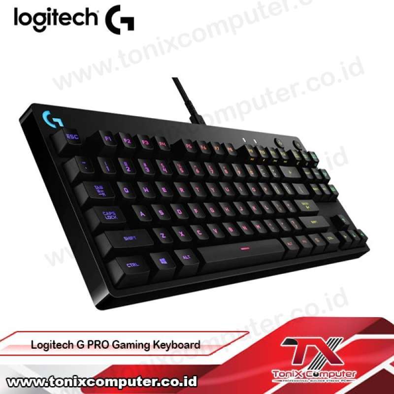 Promo Logitech G Pro Gaming Keyboard Diskon 10% di Seller Ghanim Shop ...
