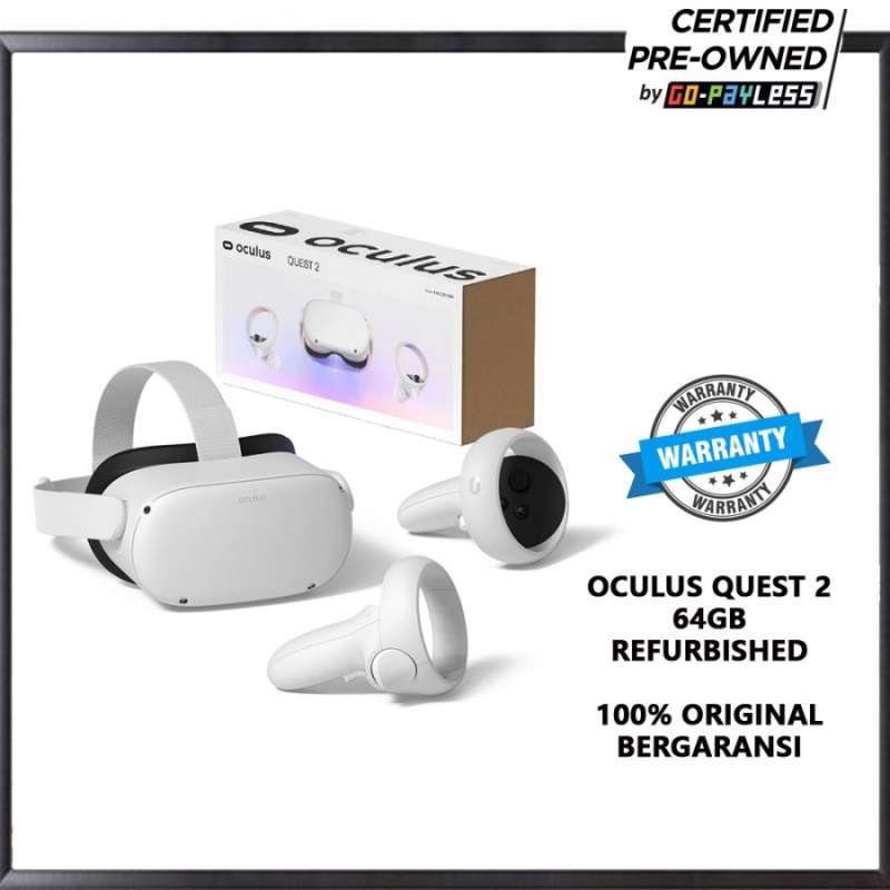 Jual Oculus Quest 2 64GB VR - Refurbished di Seller GoPayLess ...