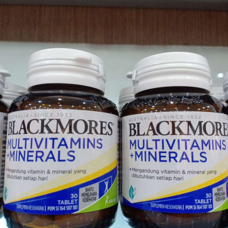 Jual Blackmores Multivitamins + Minerals 30 Tablet Bpom Di Seller Siais Suplemen - Srengseng ...