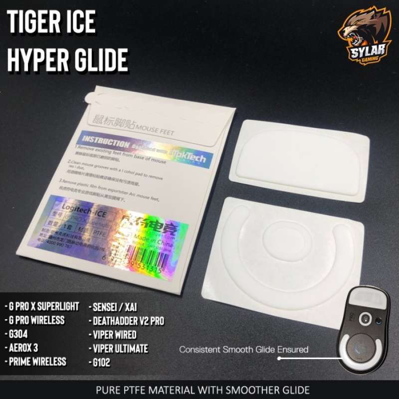 Promo Tiger Arc Ice Edition Gaming Mouse Feet Hyperglide - G403 Diskon ...