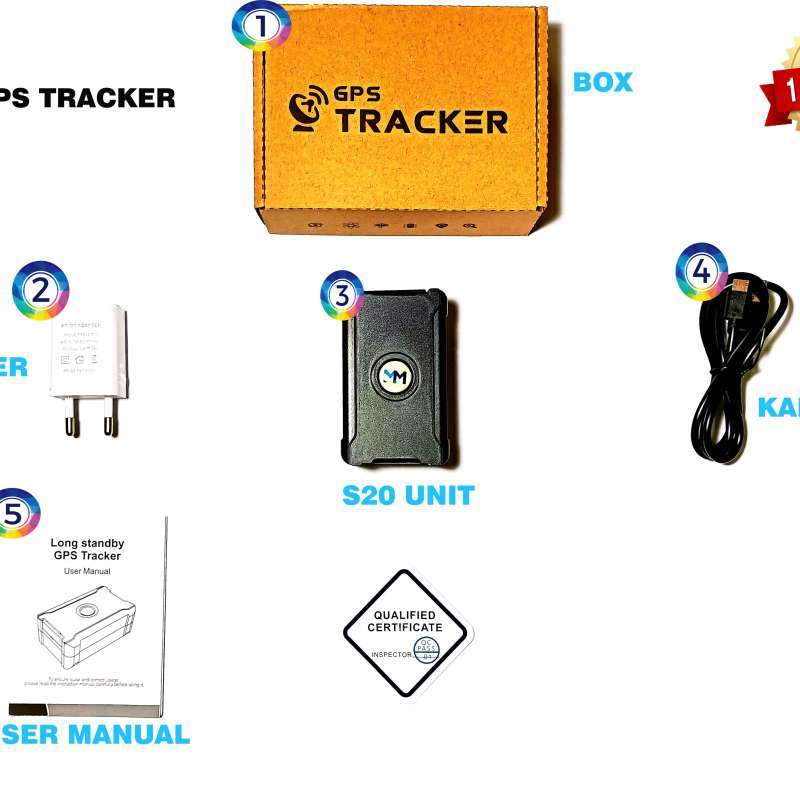 Jual Wanway GPS Tracker S20 Portabel Instalasi Mudah dan Magnet kuat di ...