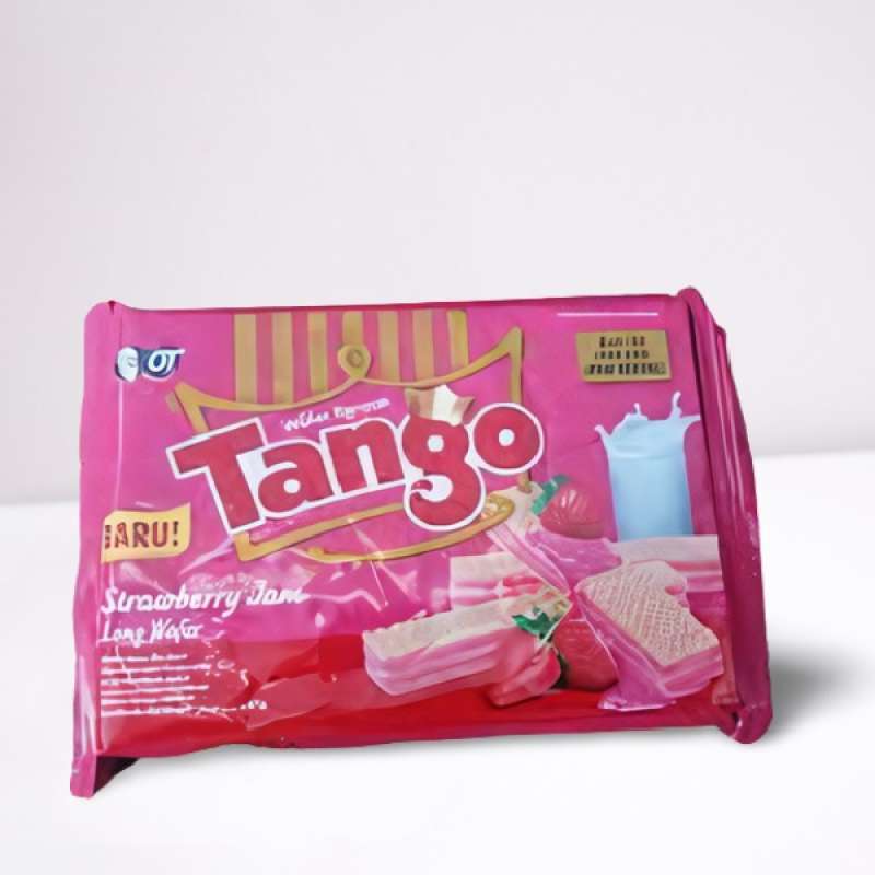 Jual Snack Wafer coklat, vanila dan Strawberry Tango ecer 2000 cemilan ...