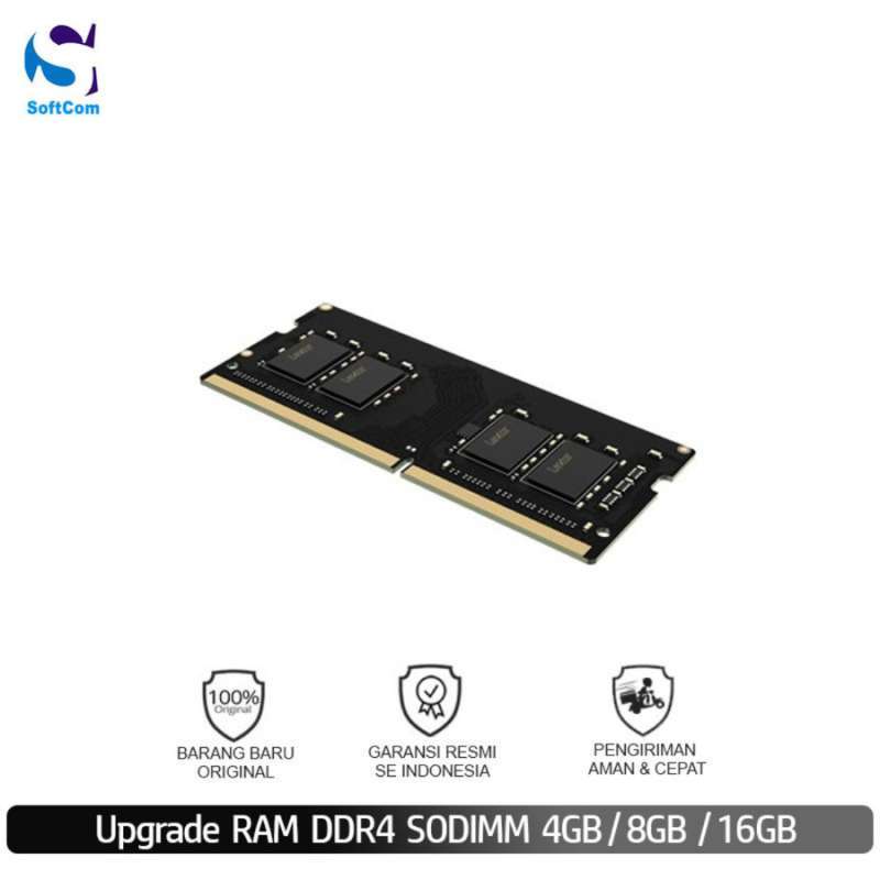 Promo Upgrade RAM DDR4 Sodimm 4GB / 8GB / 16GB - 4GB 2666MHz Diskon 44% ...