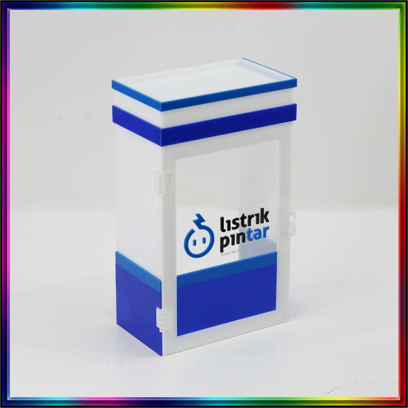 Jual Box Meteran Pln Prabayar Besar Listrik Pintar Bahan Acrylic Di ...