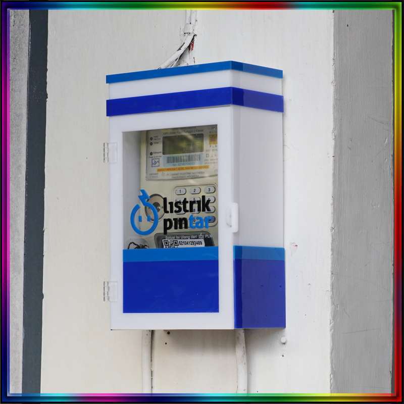 Jual Box Meteran Pln Prabayar Besar Listrik Pintar Bahan Acrylic Di ...