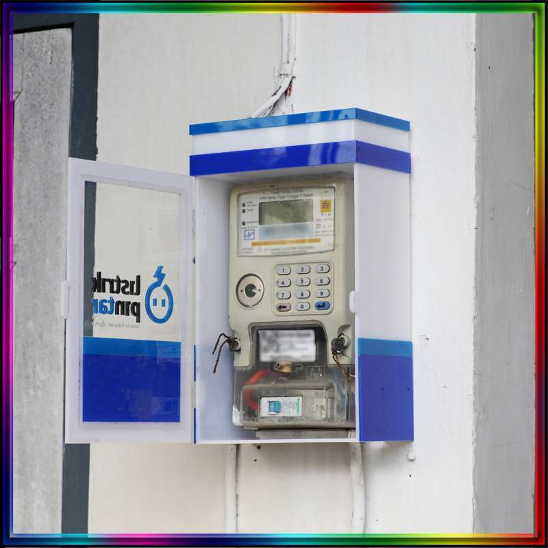 Jual Box Meteran Pln Prabayar Besar Listrik Pintar Bahan Acrylic Di ...