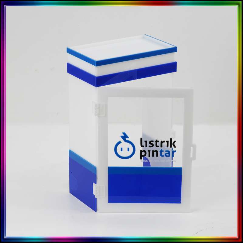 Jual Box Meteran Pln Prabayar Besar Listrik Pintar Bahan Acrylic Di ...