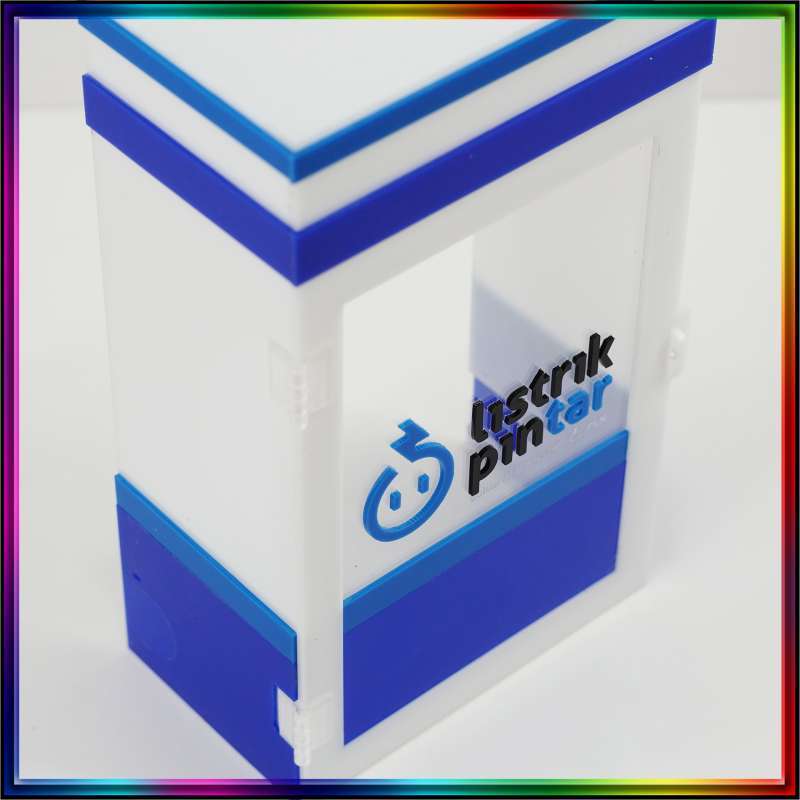Jual Box Meteran Pln Prabayar Besar Listrik Pintar Bahan Acrylic Di ...