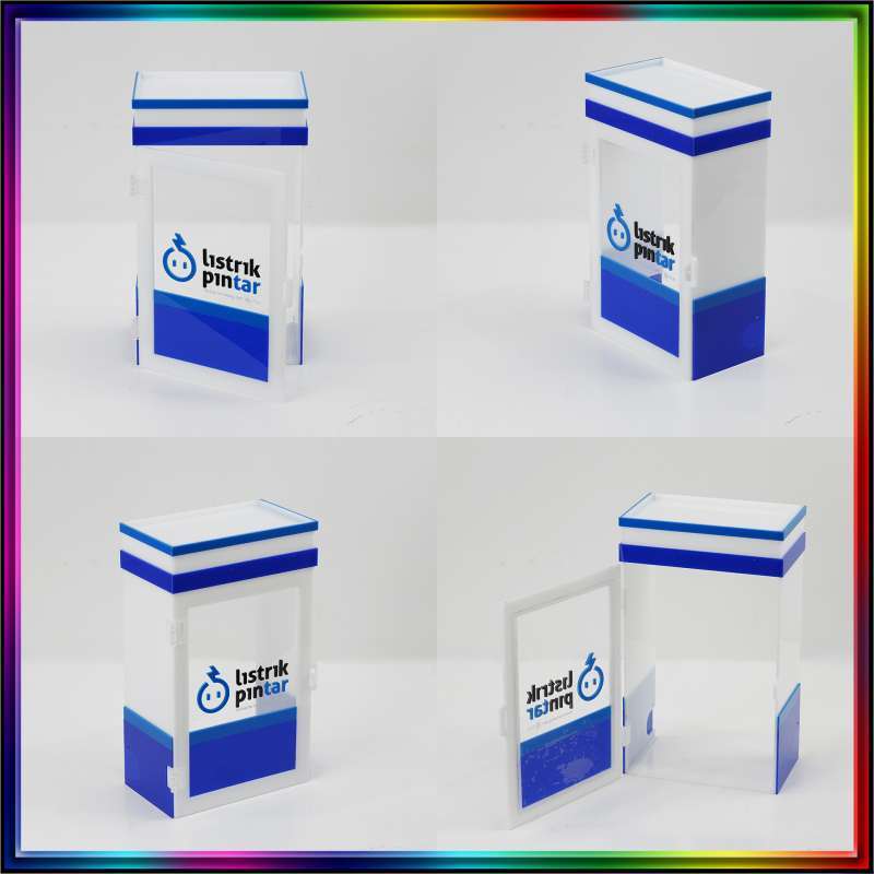Jual Box Meteran Pln Prabayar Besar Listrik Pintar Bahan Acrylic Di ...
