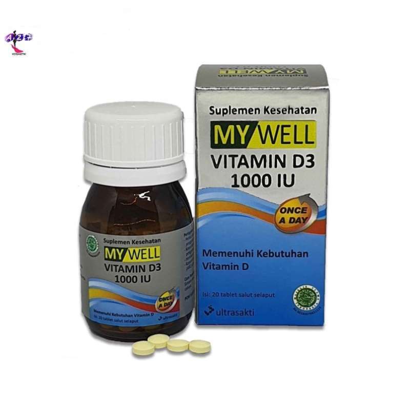Vitamin D3 1000 My Well Lengkap Harga Terbaru Maret 2024 | Blibli