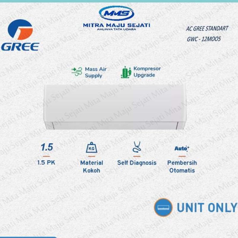 Jual AC GREE STANDARD - GWC 12MOO5 ( Unit Only ) di Seller MMS.Store ...