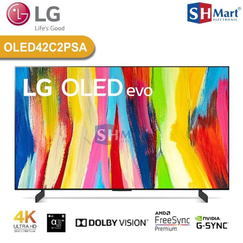 Jual TV LG OLED EVO 42 INCH 42C2 4K WITH AI ThinQ SMART OLED TV OLED42C2PSA GARANSI RESMI di ...