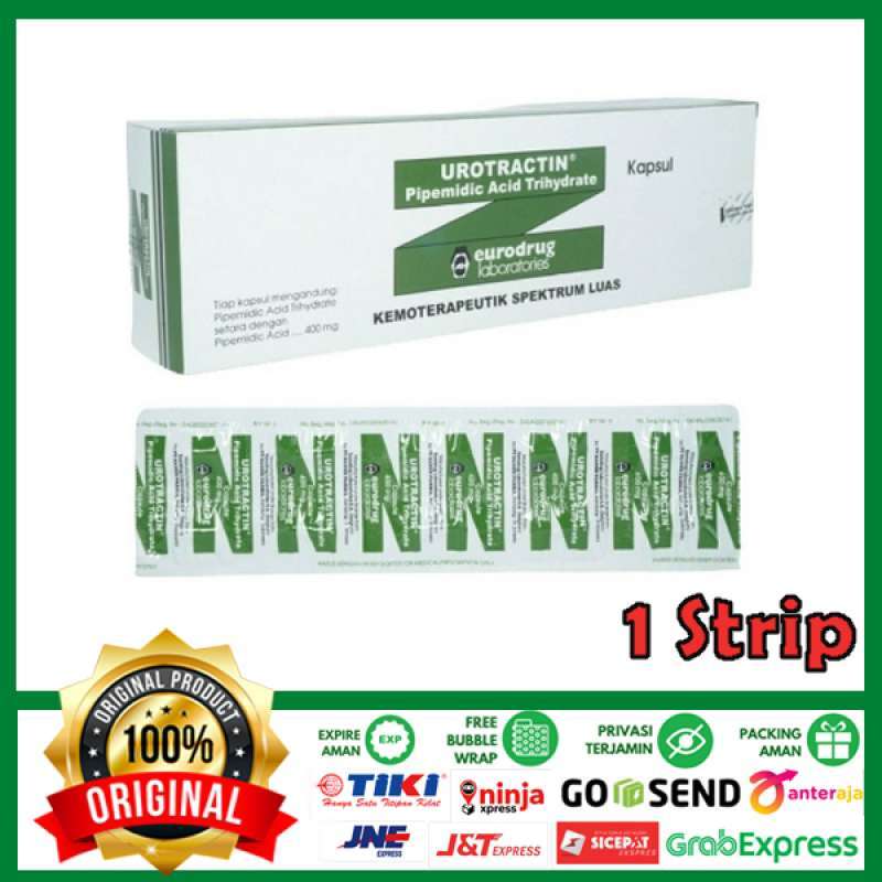 Jual Urotractin Obat Antibiotik - 1 Strip @10 Kapsul di Seller Jala ...
