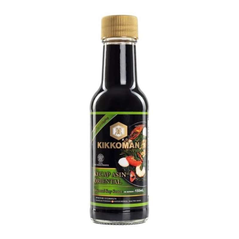 Jual Kikkoman Oriental Soy Sauce Halal Botol 150 Ml Kikoman Saus Oriental Di Seller Kebhott