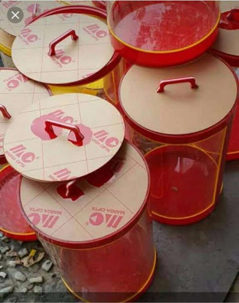 Jual Tabung Auqarium Es Buah Acrylic 30 X 50 Cm Wadah Minuman Akrilik ...