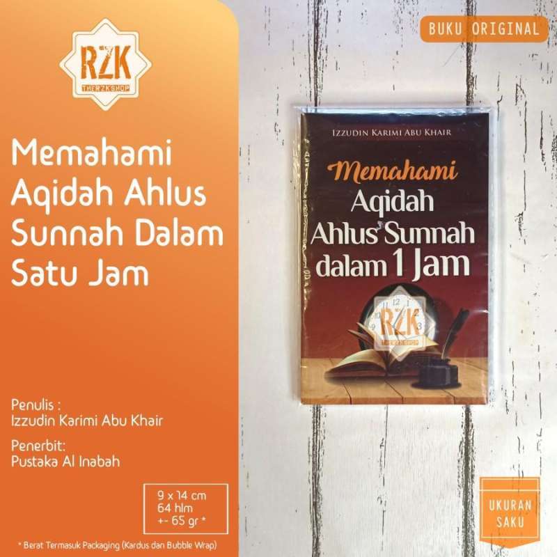 Jual Buku Memahami Aqidah Ahlus Sunnah Dalam Satu Jam di Seller therzkshop - Kemanggisan, Kota ...