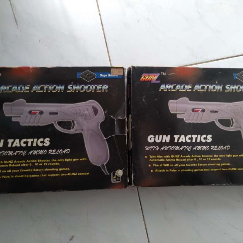Jual Pistol Light Gun Sega Saturn Arcade Shooter GunZ di Seller EDOGAWA ...